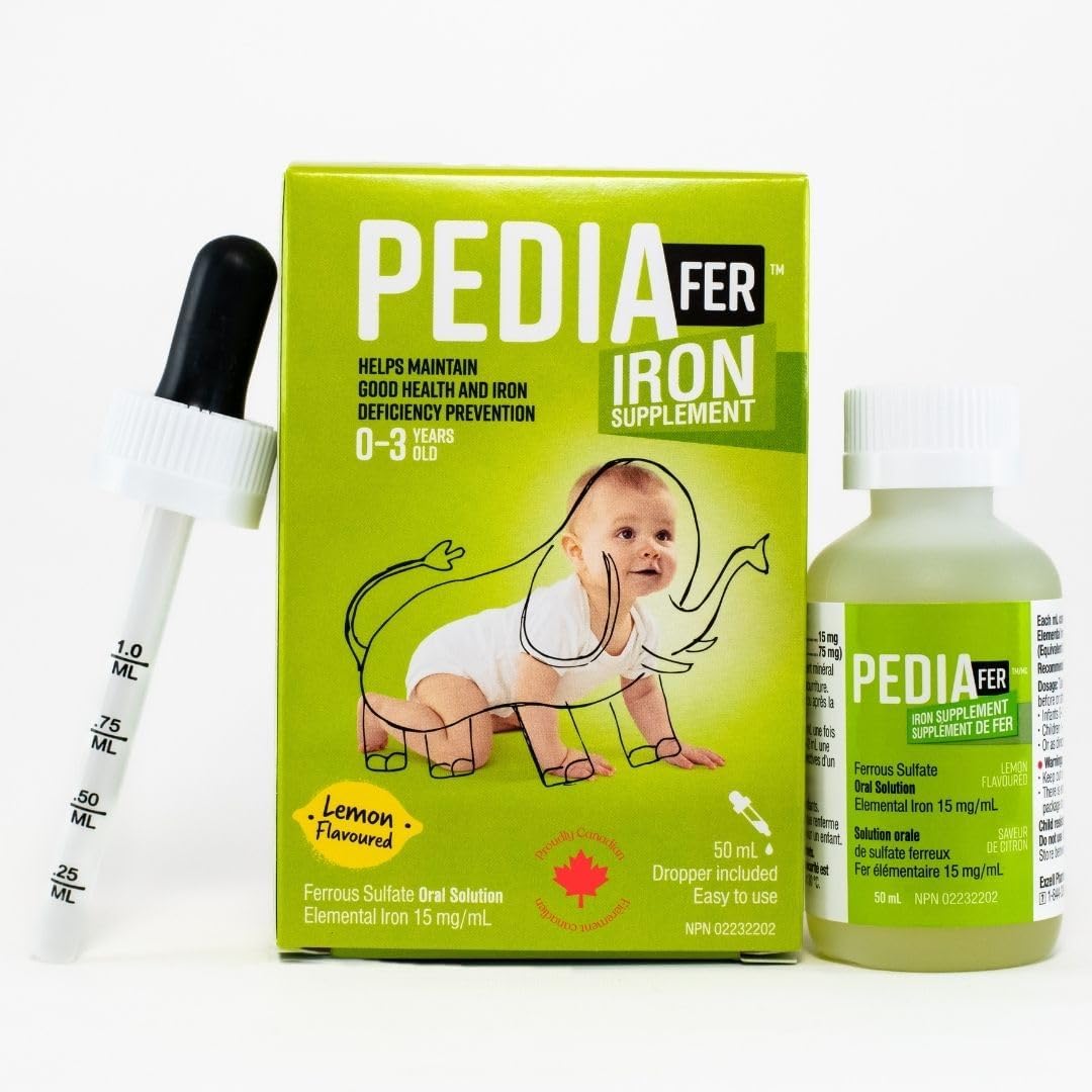 Pedia Fer Iron Supplement 15mg/ ml – SF MALL CANADA